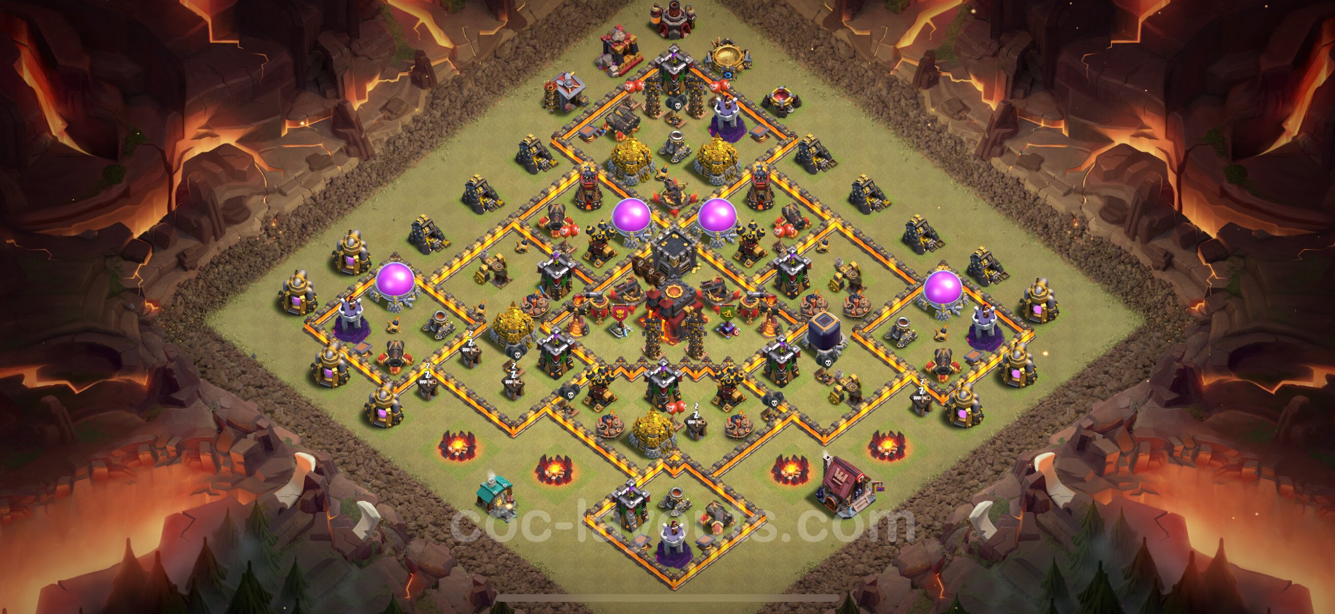 Best Max Levels War Base TH10 With Link Hybrid 2024 Town Hall Level Best Max Levels War Base TH10 With Link Hybrid 2024 Town Hall Level