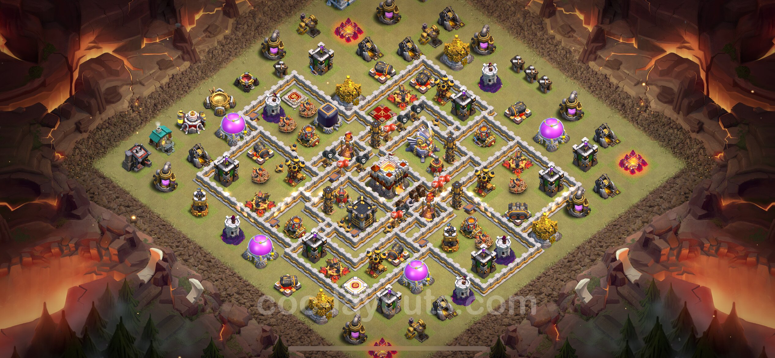 Best War Base TH11 With Link Anti Air Electro Dragon 2023 Town Best War Base TH11 With Link Anti Air Electro Dragon 2023 Town
