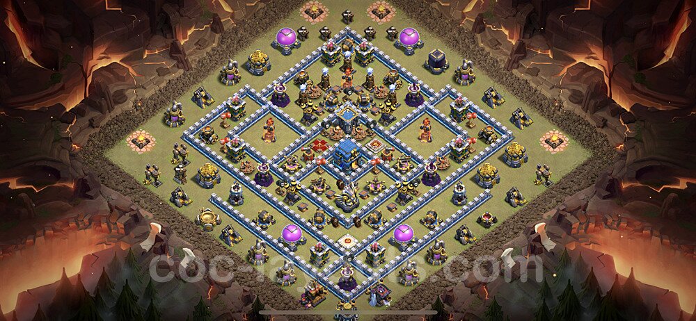 Municipio livello 12 Base di Guerra + Link - TH12 Anti 2 Stelle ...