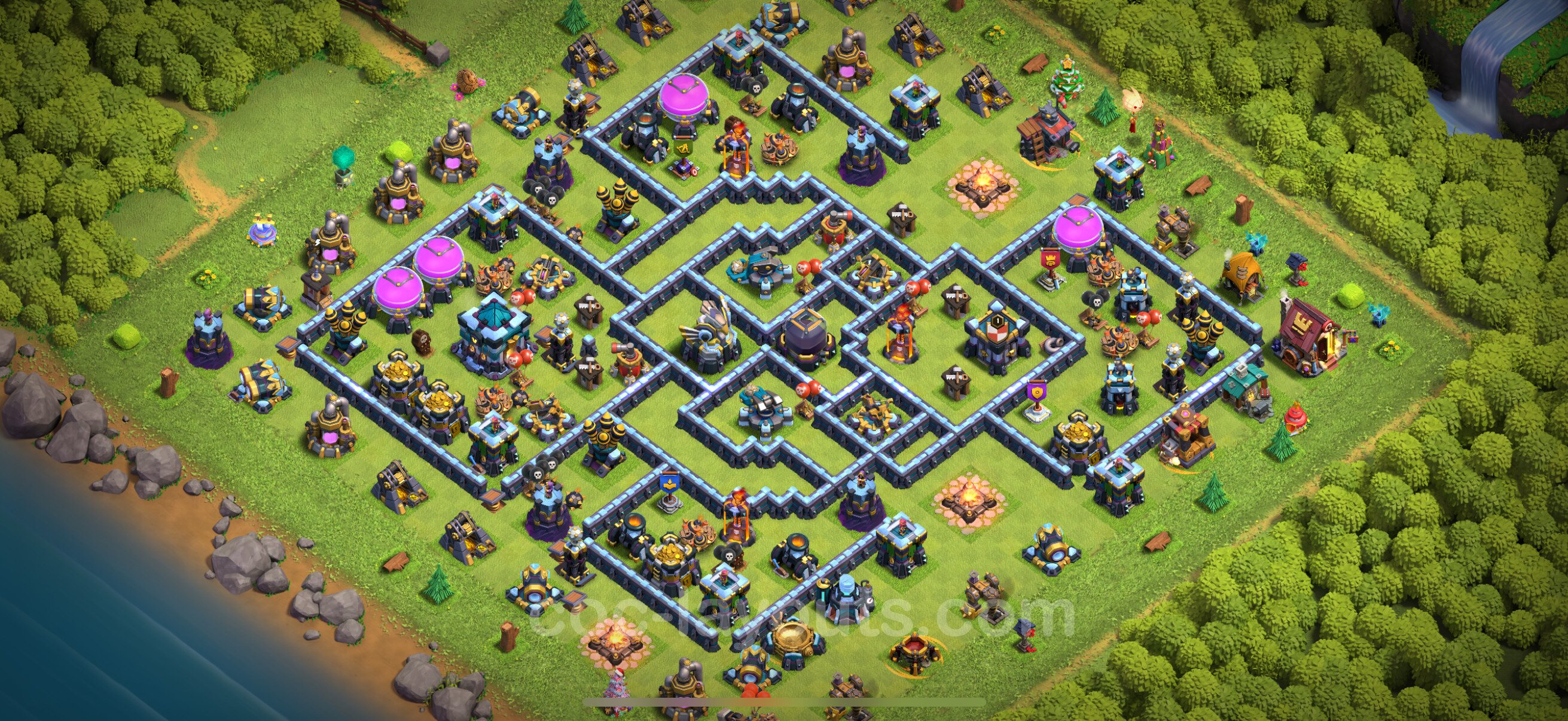 Base TH13 With Link Max Levels Town Hall Level 13 Base Copy 100 Base TH13 With Link Max Levels Town Hall Level 13 Base Copy 100
