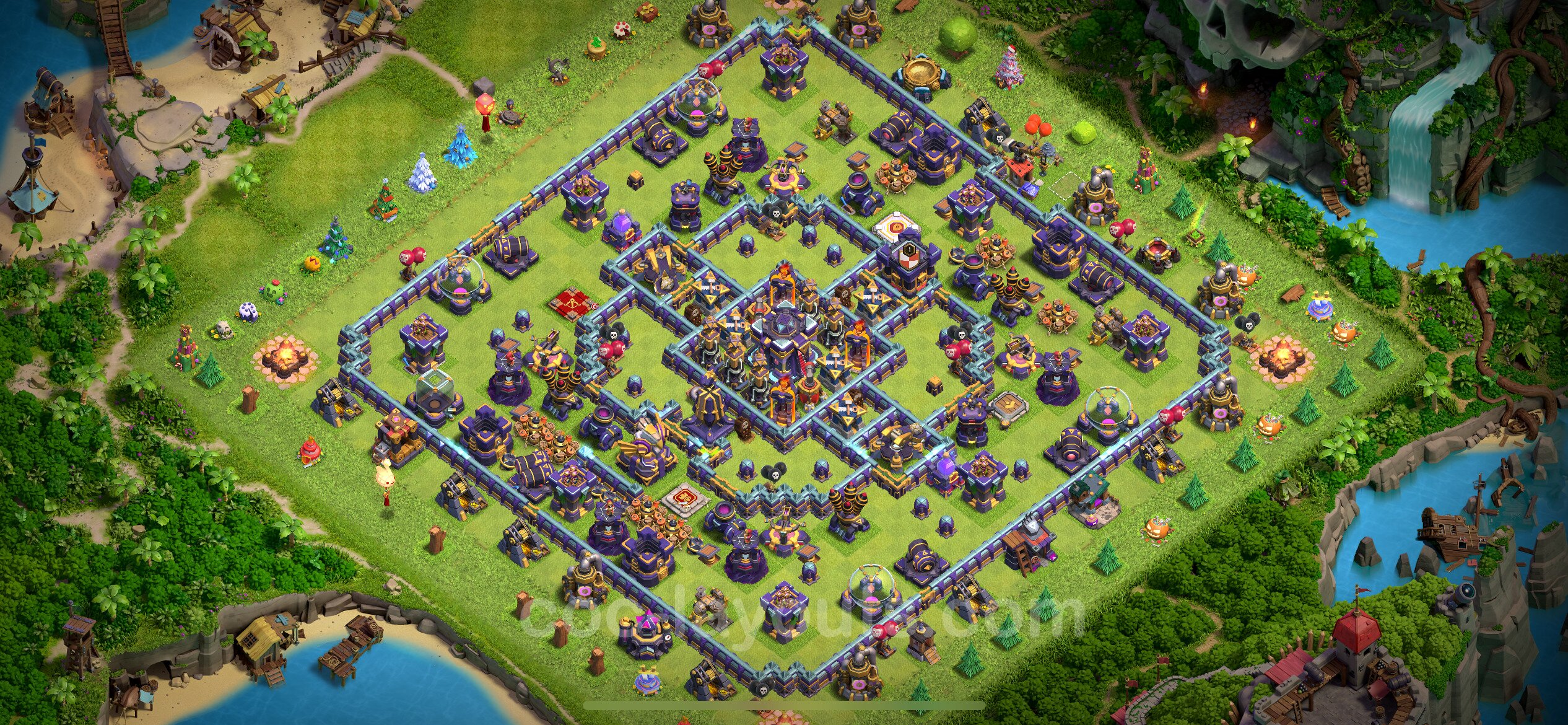 Best Anti 2 Stars Base TH15 With Link Hybrid 2024 Town Hall Level 15 Best Anti 2 Stars Base TH15 With Link Hybrid 2024 Town Hall Level 15