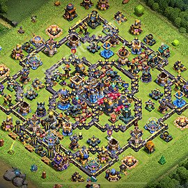 Hybrid Bases TH18 with Links 2025 - Town Hall Level 18 Bases Copy