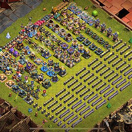 Melhor Troll Funny Layout CV18 com link - Art Base COC Clash of Clans ...