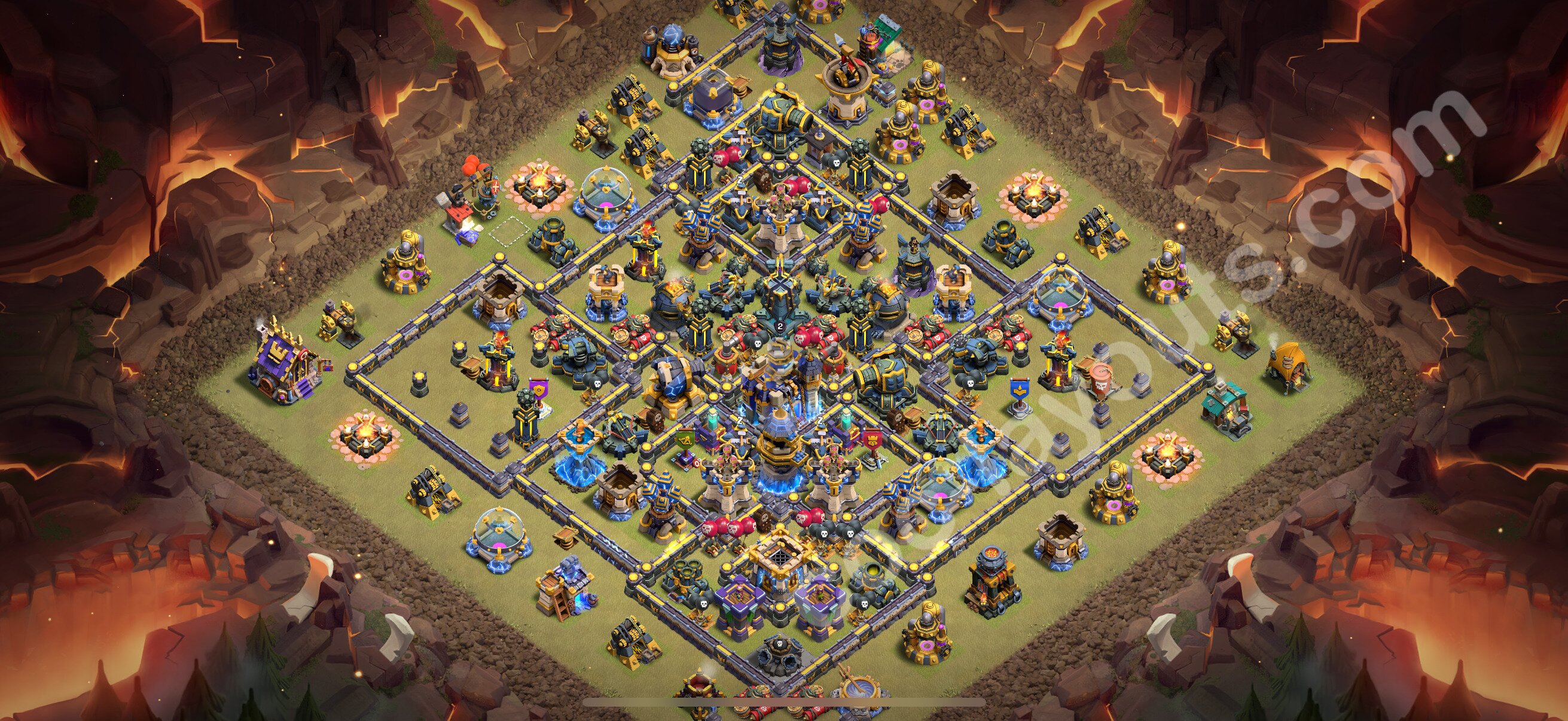 Municipio livello 18 Base di Guerra + Link, Anti Air / Electro Dragon ...