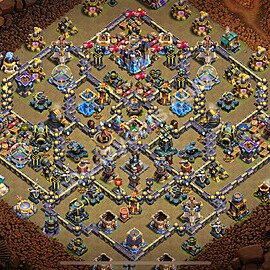 Melhor Troll Funny Layout CV18 com link - Art Base COC Clash of Clans ...