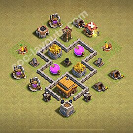 Best TH3 Base Layouts 2021 - Town Hall Level 3 COC Bases, Page3
